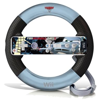 Amazon.com: Wii Cars 2 Racing Wheel - Finn McMissile: Video Games