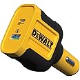Amazon.com: DEWALT Heavy Duty USB + USB C Car Charger Adapter, 49.5W ...