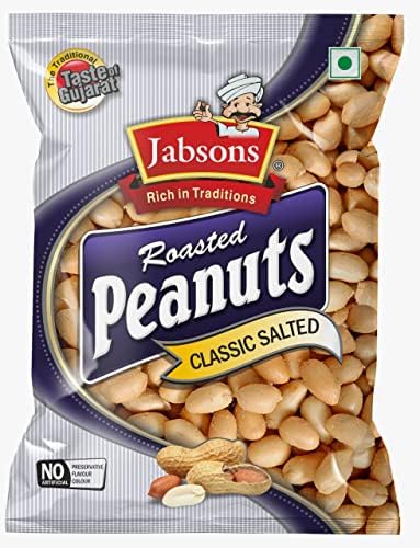 Jabsons Roasted Peanuts Classic Salted Indian Penuts, Brown price in ...