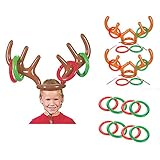 Inflatable Reindeer Antler Ring Toss Game - The Green Head