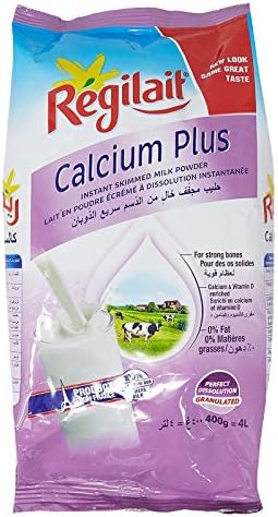 Regilait Fat Free Calcium Skimmed Powder Milk - 400 Gm price in UAE ...