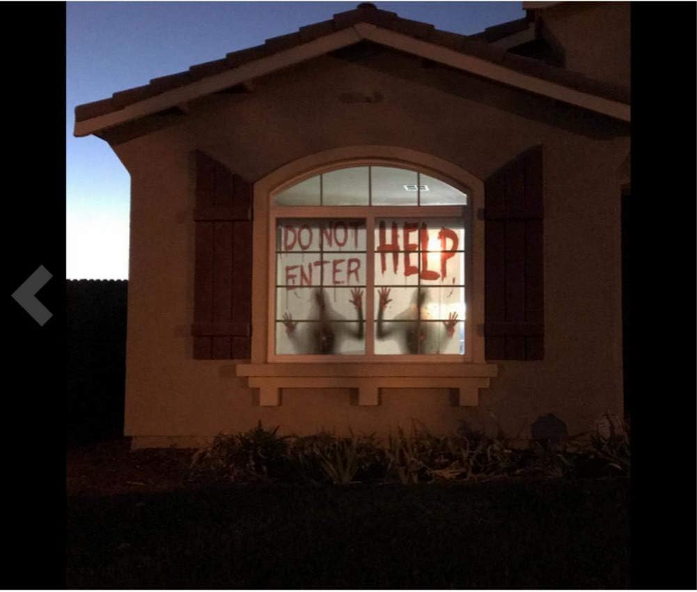 Giant bloody window poster – La' Queen