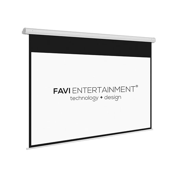 FAVI HD-100 16:9/100-Inch Electric Projector Screen | Guatemala Digital ...