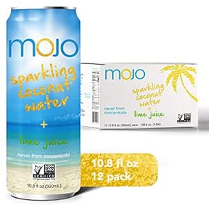 Amazon.com : MOJO Sparkling Coconut Water : Grocery & Gourmet Food
