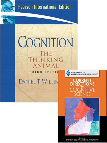 Cognition: AND Current Directions in Cognitive Science: Thinking Animal ...