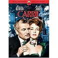 Amazon.com: Carrie [DVD] : Laurence Olivier, Jennifer Jones, Miriam ...