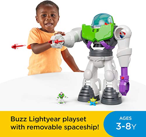 Disney Pixar Toy Story Playset Imaginext Buzz Lightyear Robot with ...