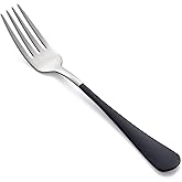 Amazon.com: Onlycooker Red Dinner Fork, 18/0 Red handle Stainless Steel ...