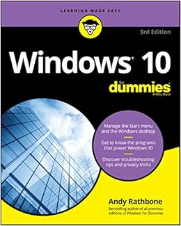 Amazon.com: Windows 10 For Dummies, 3rd Edition (For Dummies (Computer ...