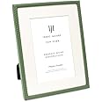 Amazon.com - Isaac Jacobs 4x6 Green Metal Rope Border Picture Frame ...