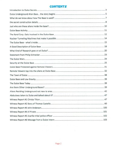 Secrets of the Dulce Base Alien Underground – Blue Planet Project Book ...