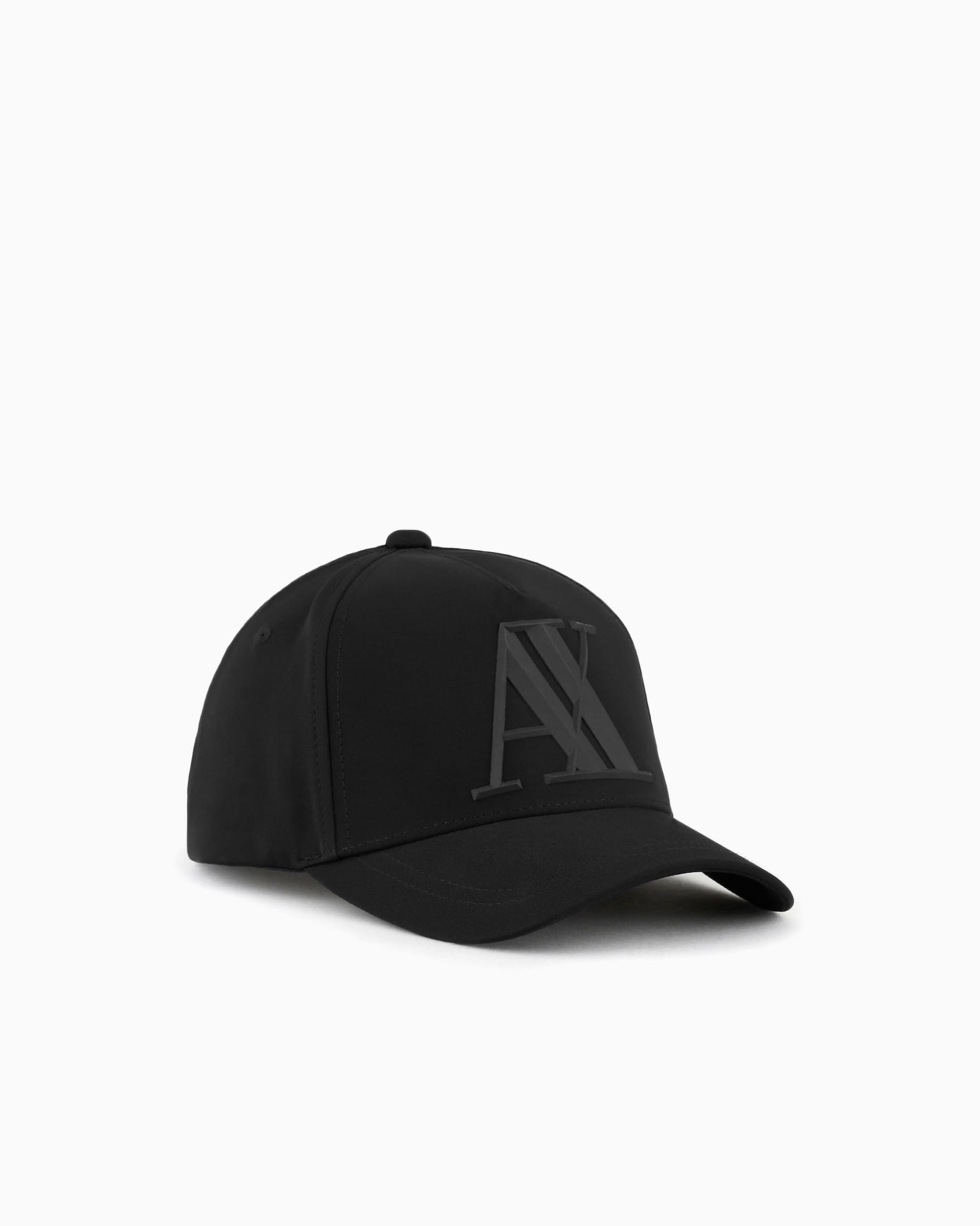 A|X ARMANI EXCHANGE mens 3d Rubber Ax Tonal Logo Hat Baseball Cap, Nero ...
