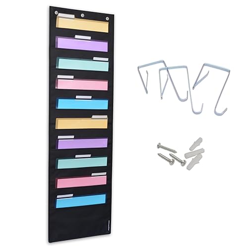 Ultimate Office WalMaster Heavy Duty, 10-Pocket Wall Chart Filing ...