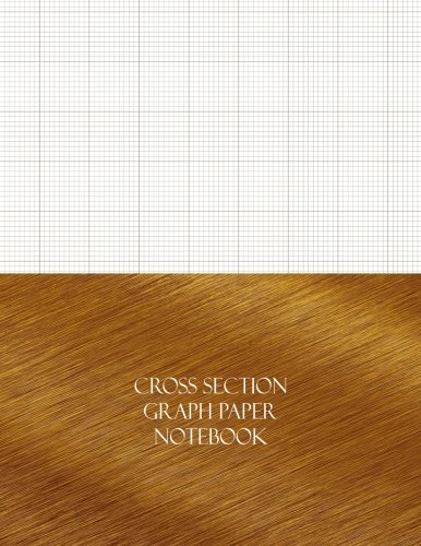 Cross Section Graph Paper Notebook: 1/10” Cross Section Rule, 144 Pages ...