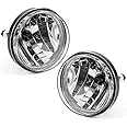 Amazon.com: PIT66 Front Bumper Fog Lights, Compatible with GMC Sierra ...
