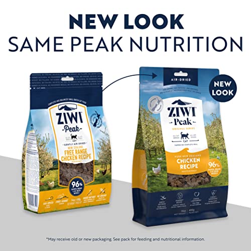 ZIWI Peak Air-Dried Cat Food – All Natural, High Protein, Grain Free & Limited Ingredient with ...