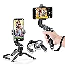 Amazon.com: Zeadio Ergonomic Swivel Smartphone Handheld Grip Stabilizer ...