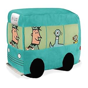 Amazon.com: Don't Let The Pigeon Drive the Bus - Bus Soft Toy 10.5 by ...