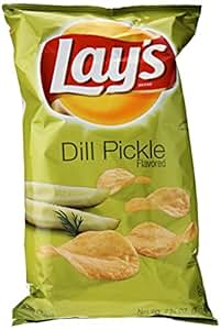Amazon.com: Lay's Dill Pickle Flavored Potato Chips, 7.75 Ounce