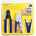 DataShark 70018 Cable TV"F" Compression Bundle with Cable Cutter, Coax ...