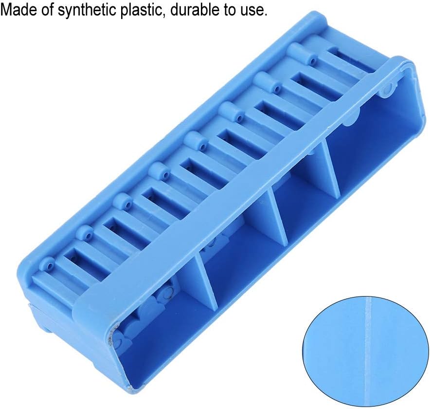 Blue Endodontic Endo Block Measuring Tools, Bur Block Holder Drills ...