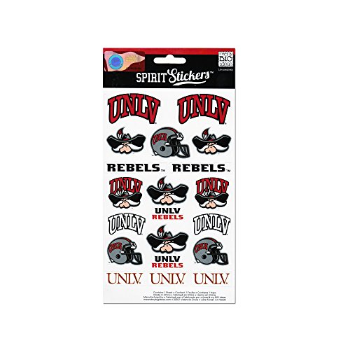 me & my BIG ideas Officially Licensed NCAA Spirit Stickers, UNLV ...