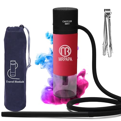 MRPAPA Portable Hookah Set - Mini Travel Hookah Cup Easy Assemble ...