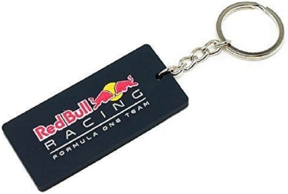 RBR RedBull Racing, F1, silicone keyring with raised logo detail ...