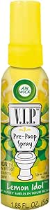 Air Wick VIPOO Toilet Perfume Spray, Lemon Idol, 55 ml, Pre-Poop Spray ...
