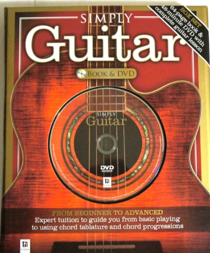 SIMPLY Guitar [64 Page BOOK & Complete Guitar Lesson on 18 Minute DVD]