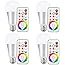 Yangcsl LED Light Bulbs 40W Equivalent, RGB Color Changing Light Bulb ...