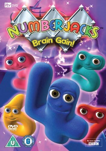 Numberjacks - Brain Gain! [DVD] [2007]: Amazon.co.uk: DVD & Blu-ray