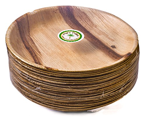Wooden Plates Disposable Wooden Disposable Cutlery Kit Of 50 Plates 10 