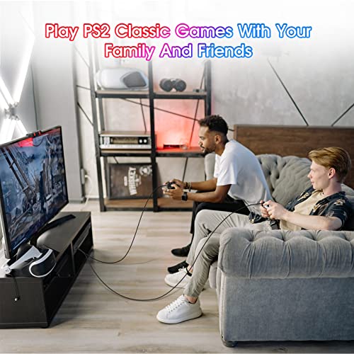 FIOTOK Wired Controller Compatible with PS2 Console with Upgraded ...