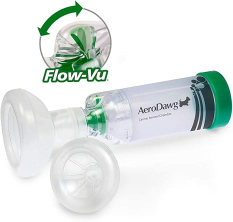 The Original AERODAWG* Canine Aerosol Chamber Inhaler Spacer for Dogs ...