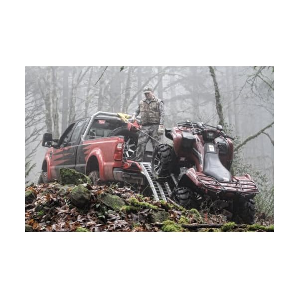 WARN 885005 PullzAll Cordless 24V DC Portable Electric Winch with Steel ...