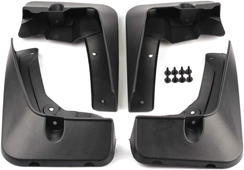 YXNVK 4 Uds, Guardabarros Exteriores para Coche, Guardabarros con ...