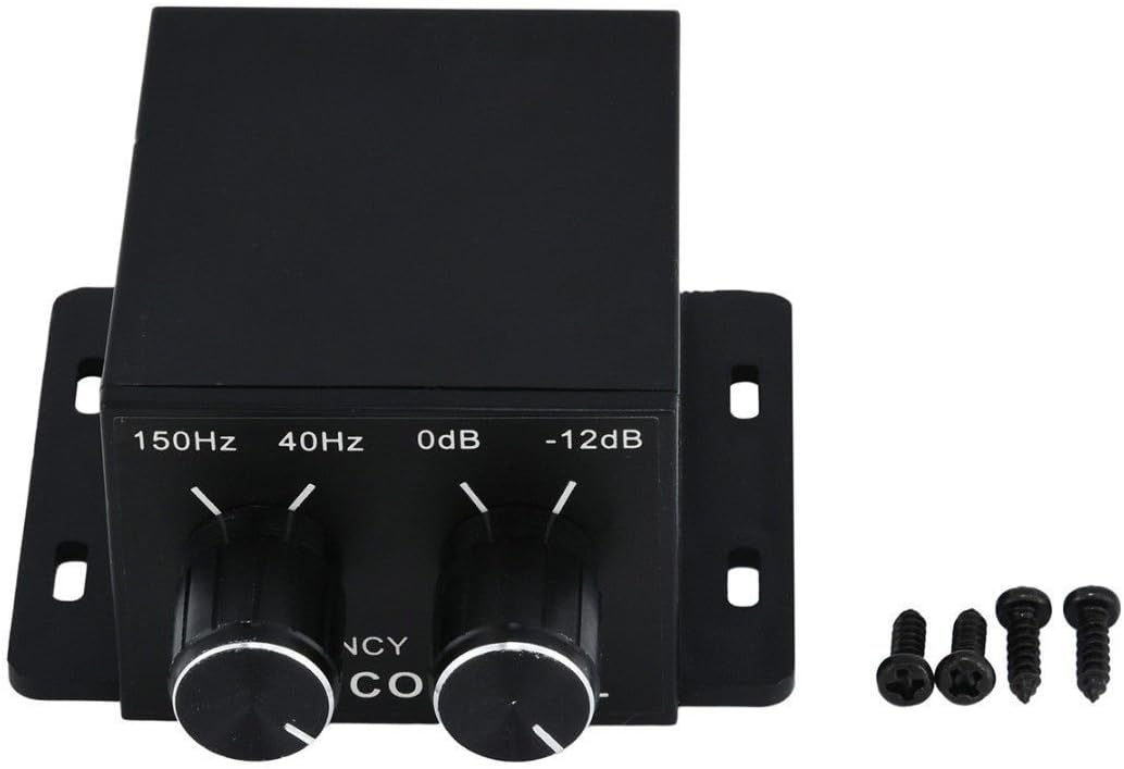 Nobsound Car Amplifier Audio Subwoofer Bass Control Knob Sub Gain ...