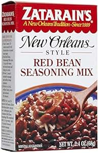 Amazon.com : Zatarain's Red Bean Seasoning Mix - 2.4 oz : Grocery ...