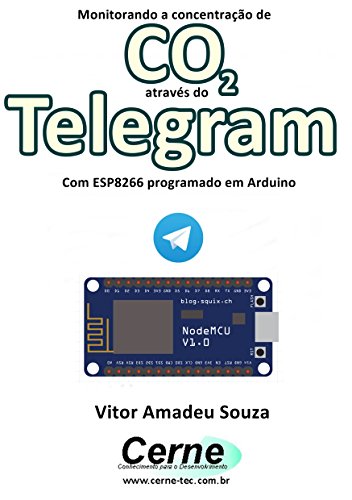 Monitorando A Concentração De Co2 Através Do Telegram Com Esp8266 Nodemcu Programado Em