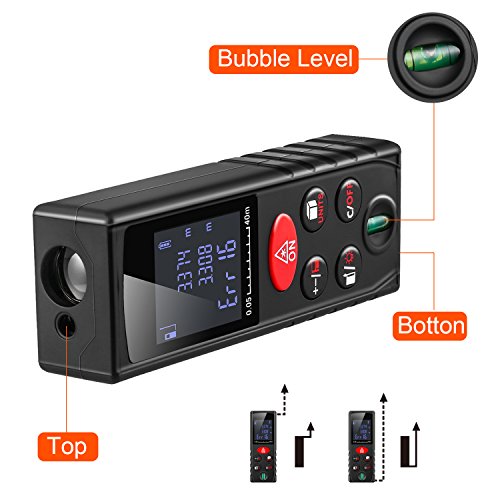 Купить LESHP Handheld Laser Distance Meter Digital Measure Laser Range ...