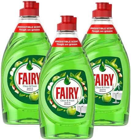Cheeroo Fairy Washing Up Liquid - Powerful Dishwasher Cleaner Grease ...