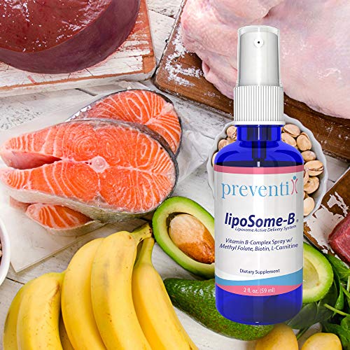 Preventix Liposomal Delivery Vitamin B12 Complex Sublingual Spray 2 ...