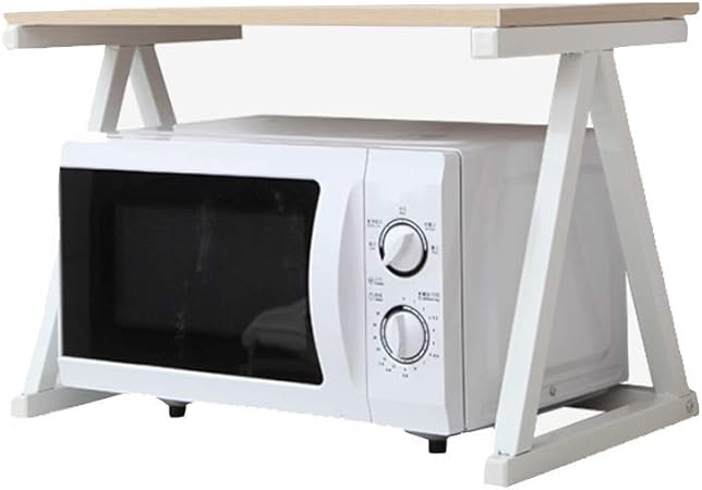 Floor-standing Kitchen Countertop Microwave Oven Rack,Double-layer ...