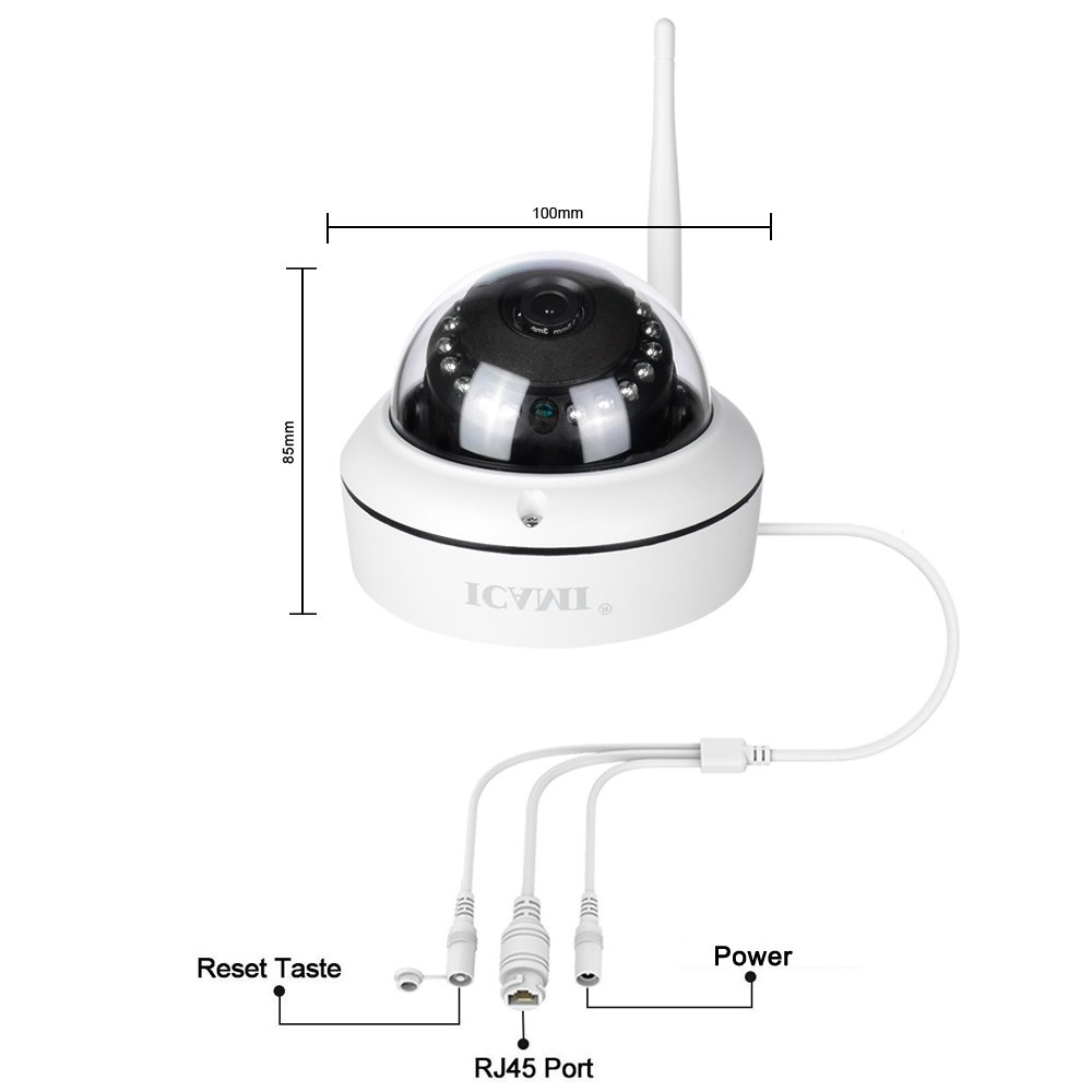 Mua ICAMI HD Security Camera WiFi Dome IP Camera Wireless Home ...