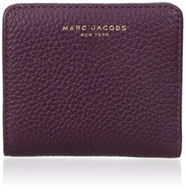 Amazon.com: Marc Jacobs Women's Gotham Open Face Billfold Wallet, Iris ...