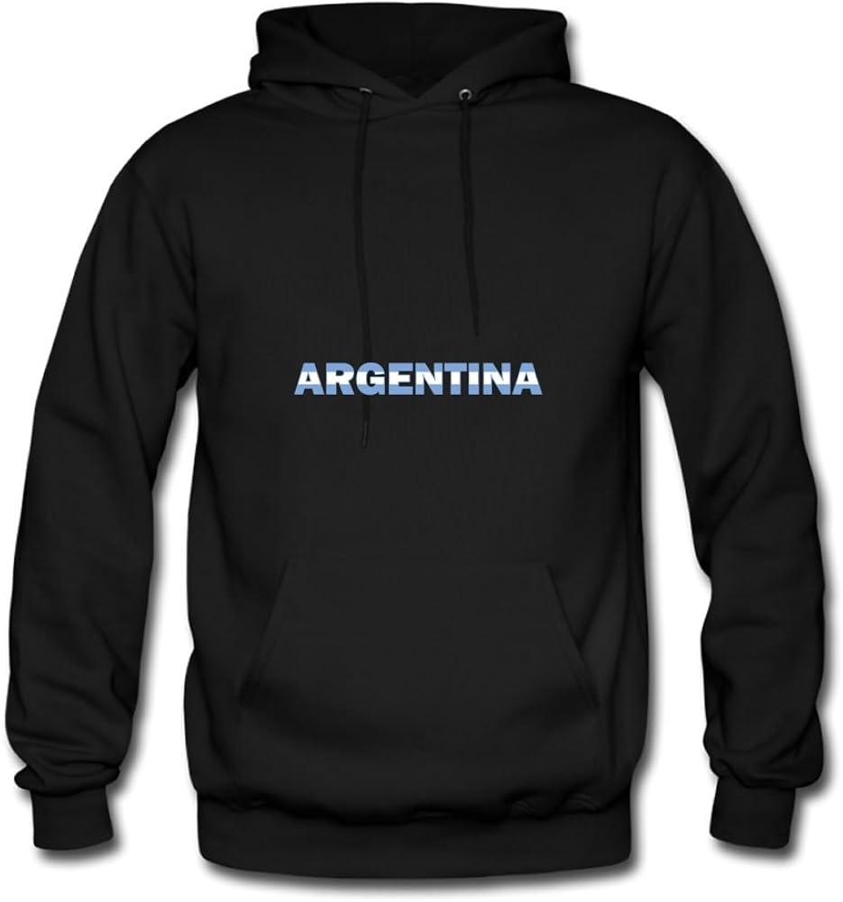 Amazon.com: Men Argentina Hoodies -xx-large Custom Designed Black: Clothing
