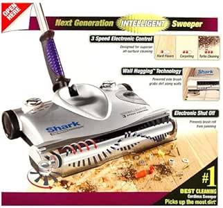 Amazon.com: Shark Euro-pro(tm) High Performance Cordless Sweeper ...