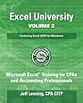 Excel University Microsoft Excel Training For Cpas And Accounting