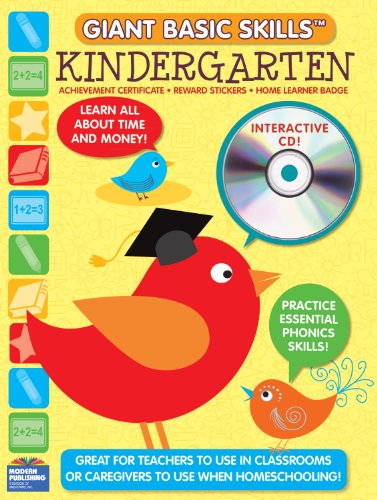 Kindergarten Giant Basic Skills Workbook with CD Rom (Giant Basic ...